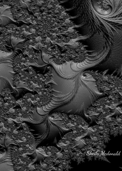 Fractal Curve - Art On Wheels - Digital Art & AI, Abstract, Geometric ...