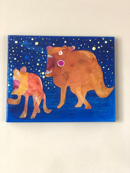 Through the Eyes of the Divine - Dezi's page - Paintings & Prints ...