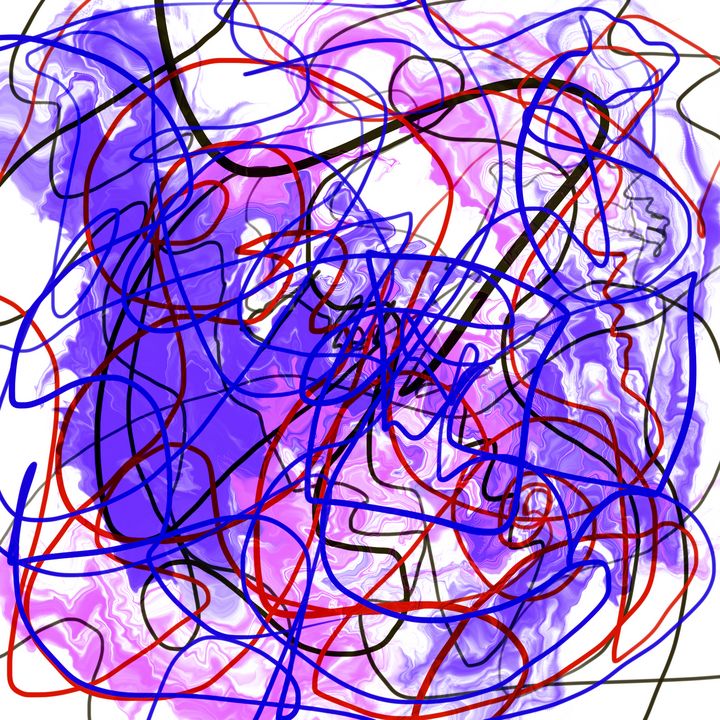 Lines - Lara Brandão - Digital Art & AI, Abstract, Color - ArtPal