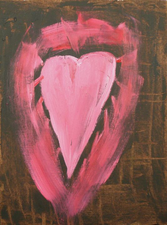 Another Heart - Altered Mind Art - Paintings & Prints, Abstract ...