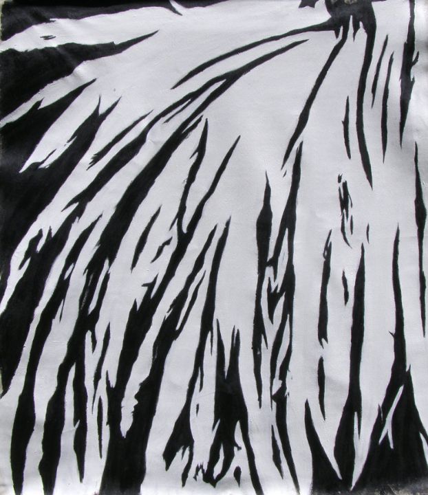 White and Black - Altered Mind Art - Paintings & Prints, Abstract ...