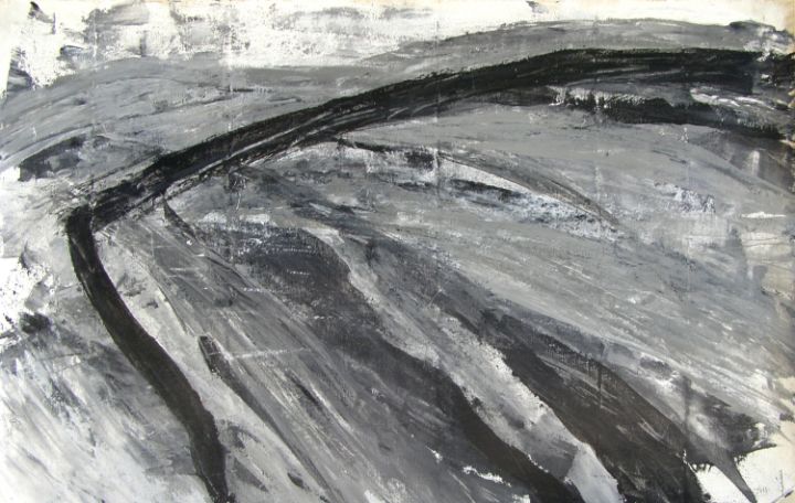 Freeway - Altered Mind Art - Paintings & Prints, Abstract, Movement ...