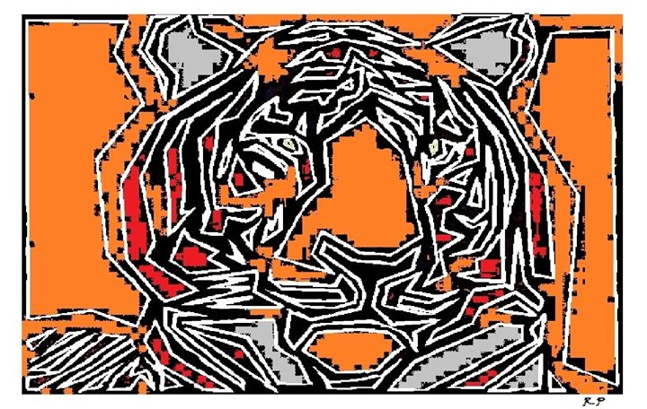 Tiger - Rory's Art - Paintings & Prints, Animals, Birds, & Fish, Wild ...