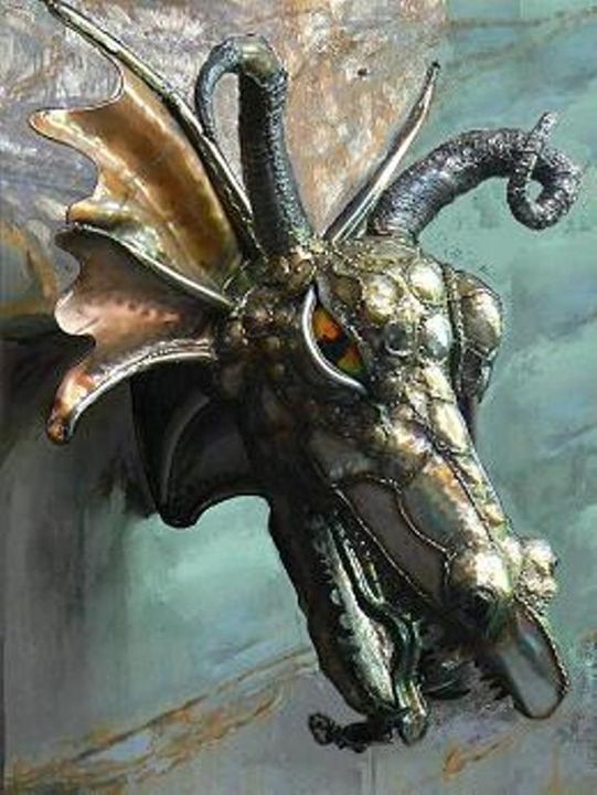 Dominatus Dracones - Raymond D. Hunter - Sculptures & Carvings, Fantasy ...