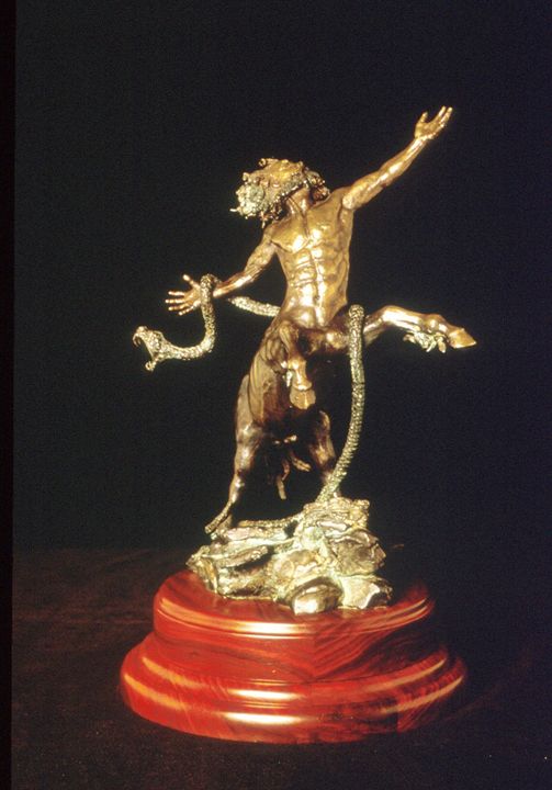 Chiron - Raymond D. Hunter - Sculptures & Carvings, Fantasy & Mythology ...