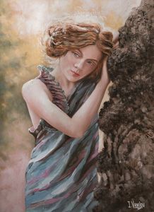 Elegant Lady - Women in Art - Paintings & Prints, People & Figures ...