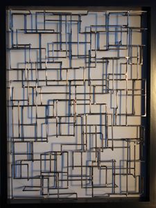 Gridlock 2 - Dan Johnson Art - Sculptures & Carvings, Abstract ...