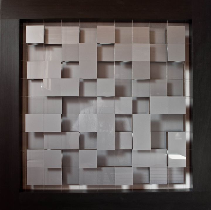 Squares on Planes - Dan Johnson Art - Sculptures & Carvings, Abstract ...