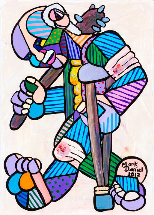 Wounded - Mark Daniel Art - Paintings & Prints, Religion, Philosophy ...