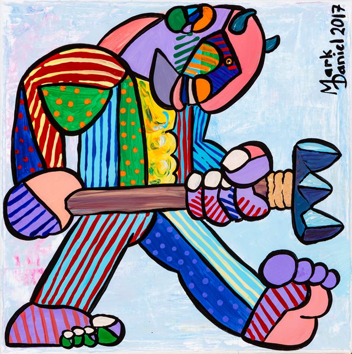 Profit Devil - Mark Daniel Art - Paintings & Prints, Fantasy ...