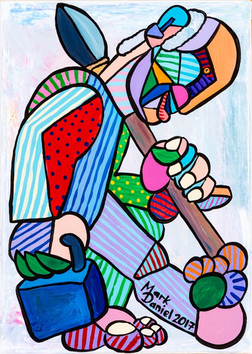 Reluctant - Mark Daniel Art - Paintings & Prints, People & Figures ...