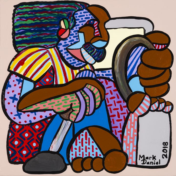 Fast - Mark Daniel Art - Paintings & Prints, People & Figures, Male ...