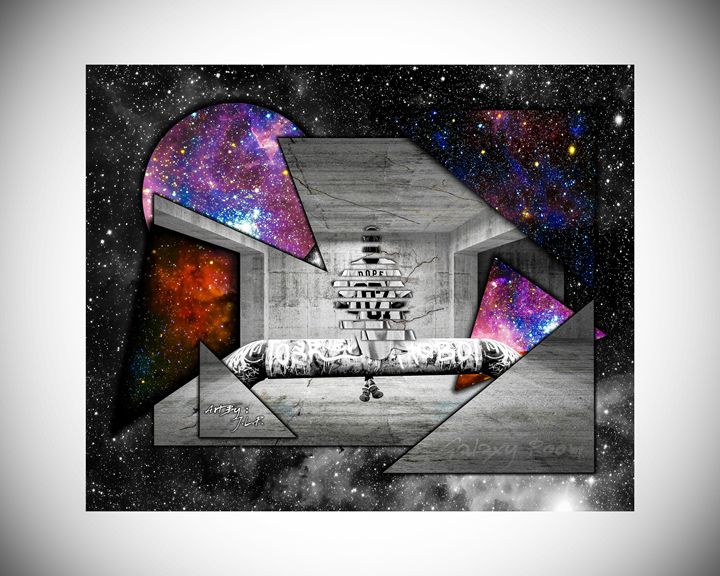 The Galaxy Room - Art Beyond - Digital Art & AI, Abstract, Geometric ...