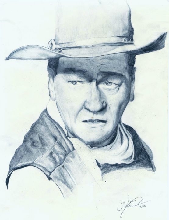 "John Wayne" by Nicholas Camarena - Nicholas Camarena the Octopus ...
