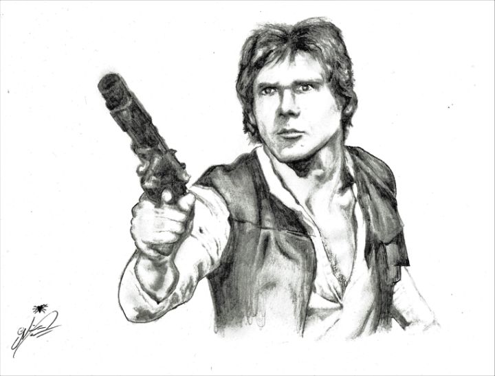Han Solo - Nicholas Camarena the Octopus - Drawings & Illustration ...