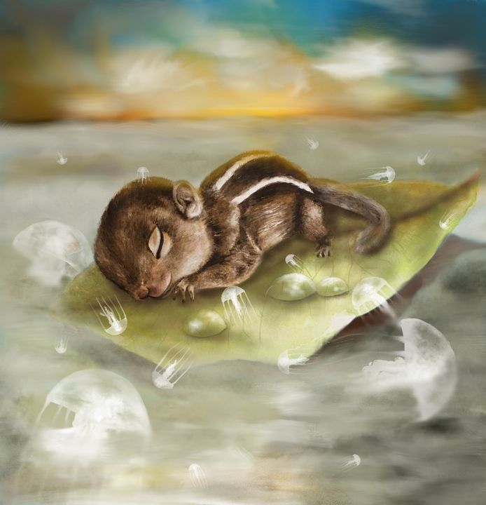 Floating dream - Zero Art - Digital Art, Animals, Birds, & Fish, Other ...