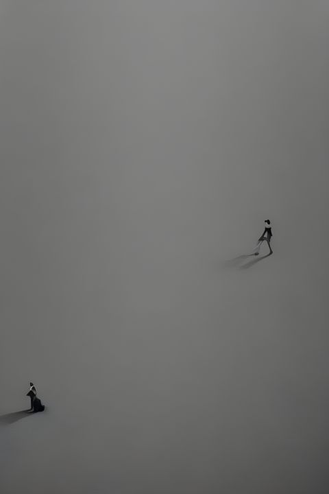 Parallel Journeys - Remy - Digital Art & AI, Abstract, Figurative - ArtPal