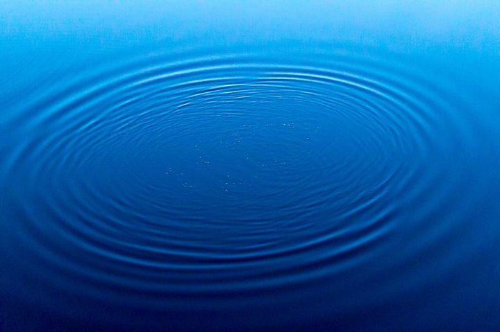 Blue Circular Ripple - David J Riffey - Photography, Landscapes ...