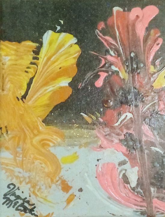 Excentric - Virginia Mccutchen - Paintings & Prints, Abstract, Color ...