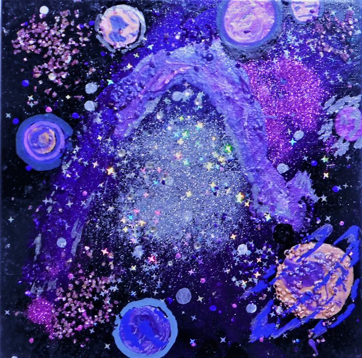 Galactic Stargate - Galactic Art - Paintings & Prints, Childrens Art ...