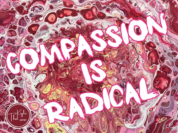 Radical compassion - That Krylic Artist - Paintings & Prints, Abstract ...