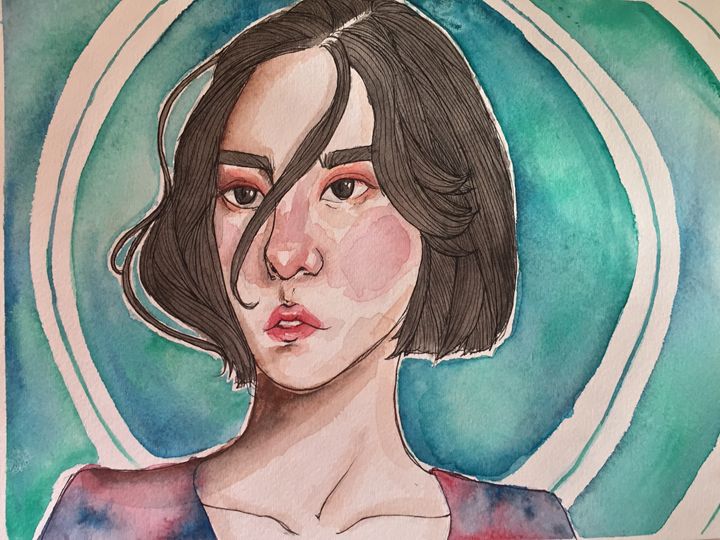 Grace - Paintings & Prints, Drawings & Illustration