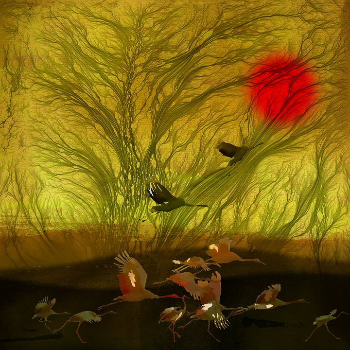 surreal flight - Viktor Kulakov digital art & painting - Digital Art ...