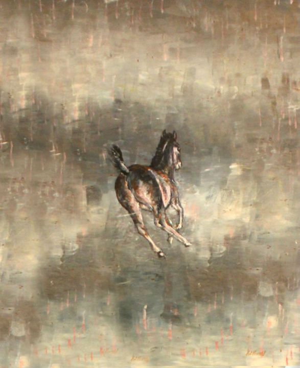 Spring Foal - Sun Rising Art Studio - Paintings & Prints, Animals ...