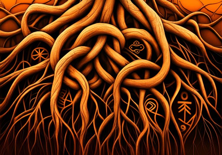 Roots of the Ancestors - Lumi Arts - Digital Art & AI, Ethnic, Cultural ...