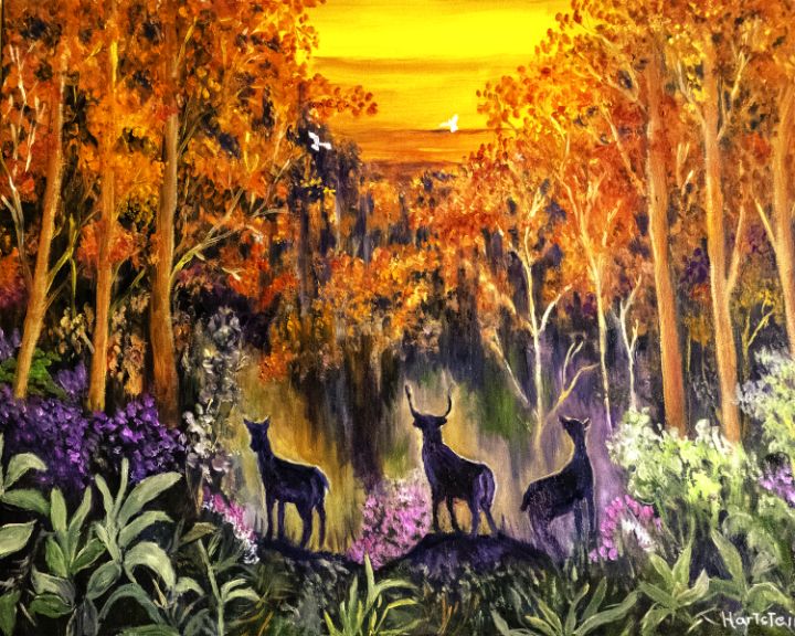 Mystic Meadow - Paintings by Michael Hartstein - Paintings & Prints ...