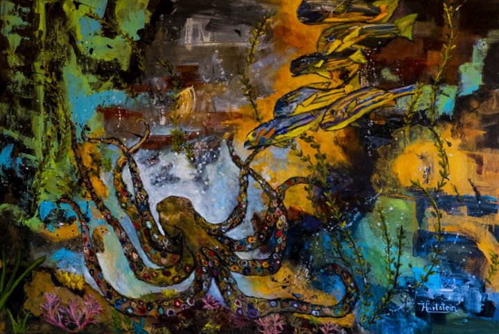 Under the Sea - Paintings by Michael Hartstein - Paintings & Prints ...