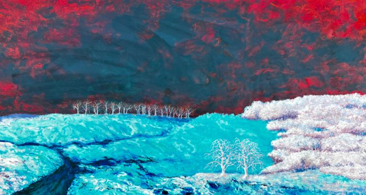 Nuclear Winter on Mars - Alien Kitch - Paintings & Prints, Fantasy ...