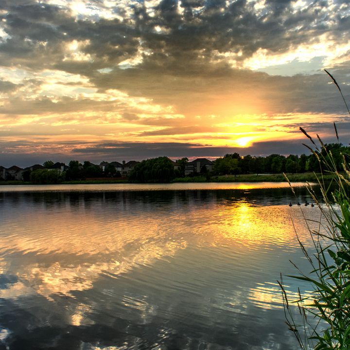 Farmington Lake Park, Oswego Il - Sunset Awe - Photography, Landscapes ...