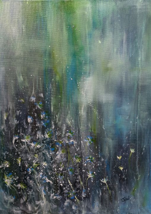 Noctrurnes - Jo Wright Creative - Paintings & Prints, Abstract ...