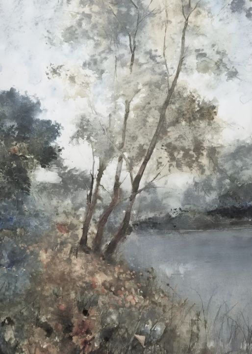 RIVER LANDSCAPE - Hints of Inspiration - Digital Art & AI, Landscapes ...