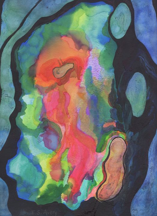 Lunatic Fringe - Avery Studios - Paintings & Prints, Abstract, Color ...