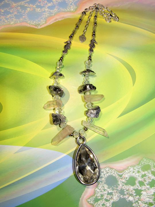 Crystal Ice Queen Necklace - Celeste - Jewelry, Necklaces & Chains - ArtPal