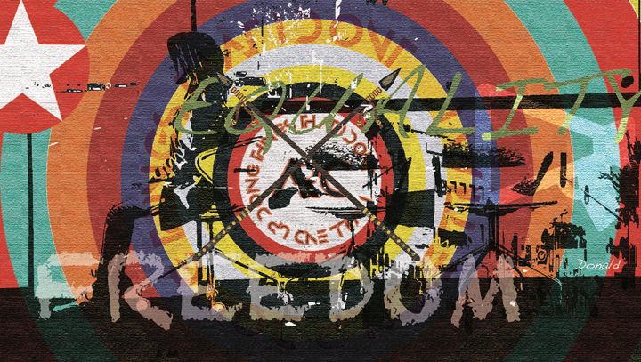 FREEDOM OF EQUALITY - DONALD MASOGA - Paintings & Prints, Abstract ...