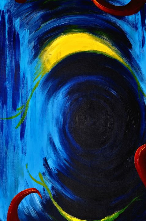 The Abyss - 3C Art by Chris Carrillo - Paintings & Prints, Abstract ...