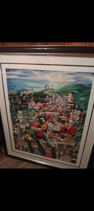 " CRUISIN' THE STRIP" ( HOLLYWOOD CA - Lee Anderson - Paintings ...