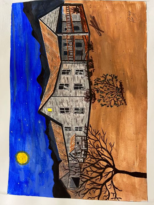 Forgotten home - Ron, R - Paintings & Prints, Places & Travel, United ...