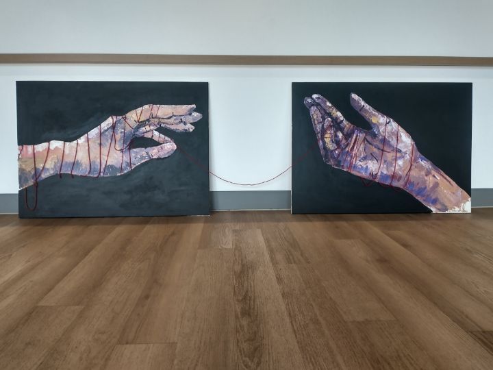 The Red Thread of Fate #1 - The Distillery - Paintings & Prints, People ...