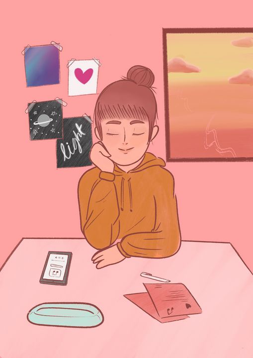 Pink Day Dreams - Inshi - Digital Art & AI, People & Figures, Animation ...