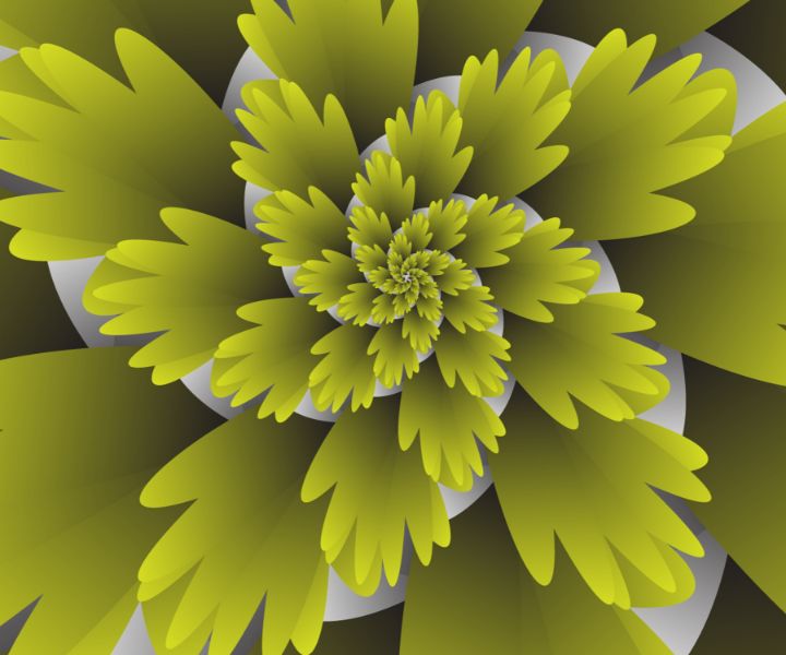 3D LEAF Blooms - Rizu Designs - Digital Art, Abstract, Other Abstract ...