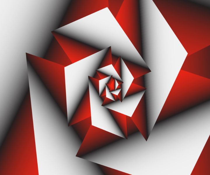 Geometric Loop Art - Rizu Designs - Digital Art & AI, Abstract, Other ...