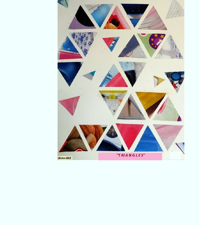 TRIANGLES - PSG-art - Crafts & Other Art, Collages - ArtPal