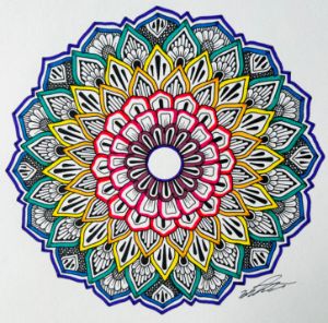 Juni’s Mandalas - Paintings & Prints, Drawings & Illustration