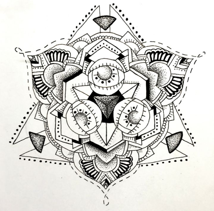 Juni’s Mandalas - Paintings & Prints, Drawings & Illustration