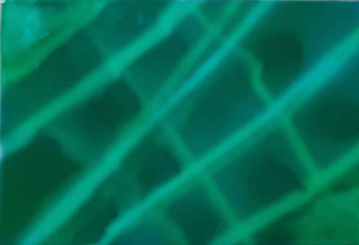 Fluro green gridlock - GenieChri$$$ - Paintings & Prints, Abstract ...