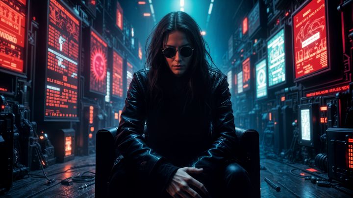 The hacker of Matrix - God - Digital Art & AI, People & Figures, Male ...